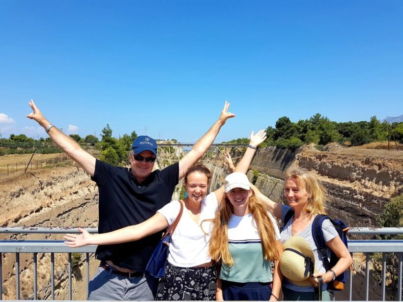 From Athens: Private Anc. Corinth, Temple of Hera, Blue Lake - Key Points