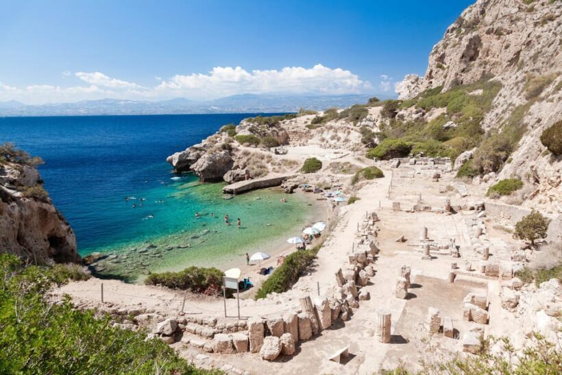 From Athens: Private Anc. Corinth, Temple of Hera, Blue Lake - The Balance of the Experience