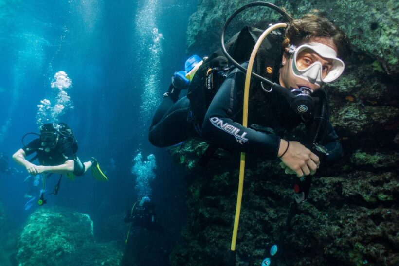 From Athens: Scuba Diving at the Blue Hole - An Unusual Way to Break From the Ancient