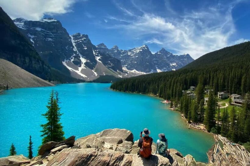 From Banff/Canmore: Moraine Lake, Lake Louise 1.5 hrs Each - Key Points