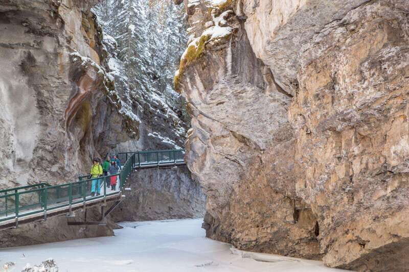 From Banff: Marble & Johnston Canyon Icewalk Combo - The Sum Up