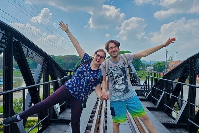 From Bangkok: Kanchanaburi, River Kwai and Erawan Waterfall Tour - Key Points