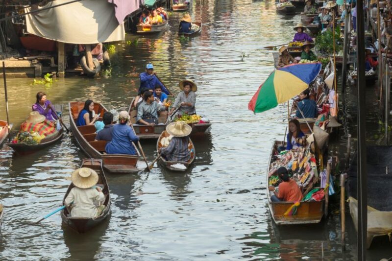 From Bangkok: Kanchanaburi Tour with Floating Market Visit - Key Points