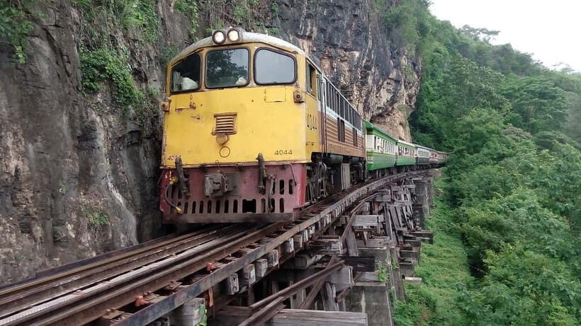 From Bangkok: Kanchanaburi War Cemetery and Death Railway.. - Key Points