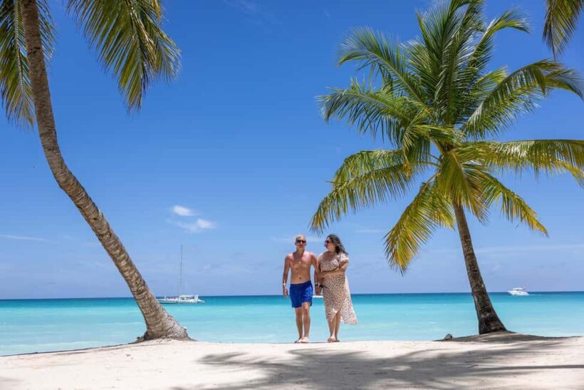 From Bayahibe: Saona Island Beach and Sunset Catamaran Party - Transportation and Group Size