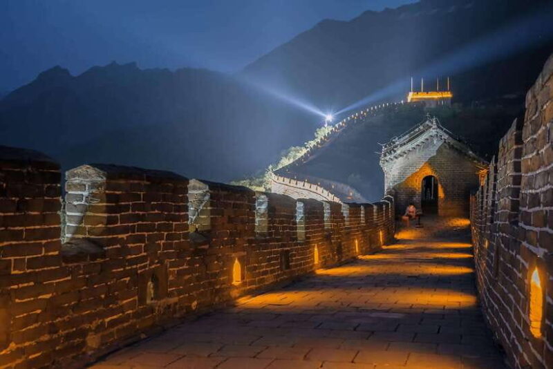 From Beijing Mutianyu Great Wall Bus Night Tour -15:30 - Detailed Breakdown of the Itinerary