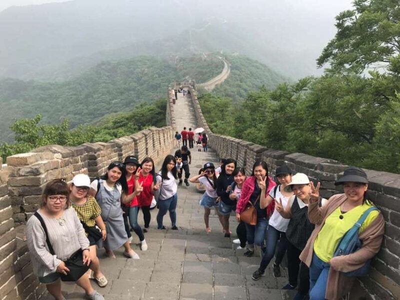 From Beijing:Mutianyu Great Wall BusTour-8AM/9AM/10AM/3:30PM - Key Points