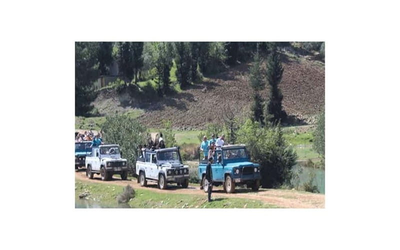 From Belek : Jeep safari offroad and boat tour with lunch - Key Points