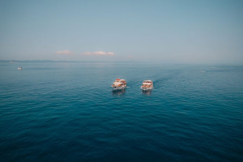 From Benitses/Lefkimmi: Blue Lagoon & Papanikolis Cruise - Key Points