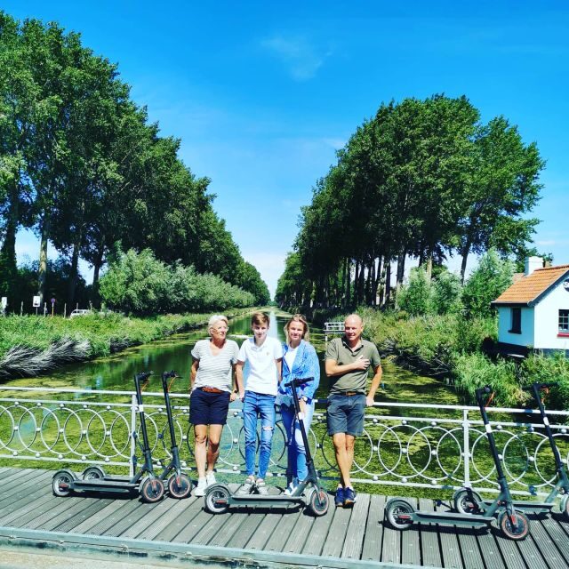 From Bruges to Damme: Private Electric Scooter tour - An In-Depth Look at the Experience