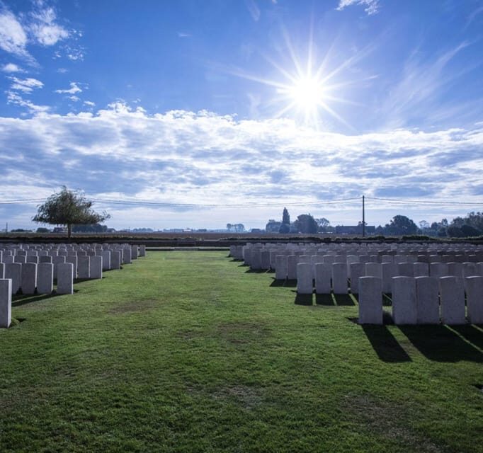 From Brussels: WWI Flanders Fields Battlefield Private Tour - Detailed Breakdown of the Itinerary
