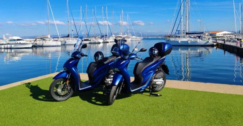 From Calasetta: Scooter hire on the island of Sant'Antioco - Key Points