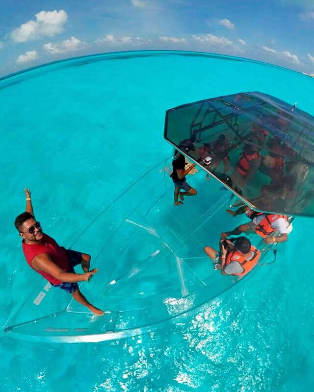 From Cancun: Glass Boat Sightseeing Trip - FAQ