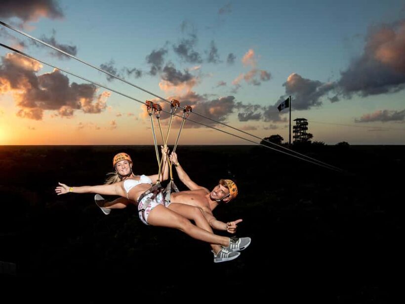 From Cancun: Tickets to Xplor Fuego Nocturno Park - The Sum Up
