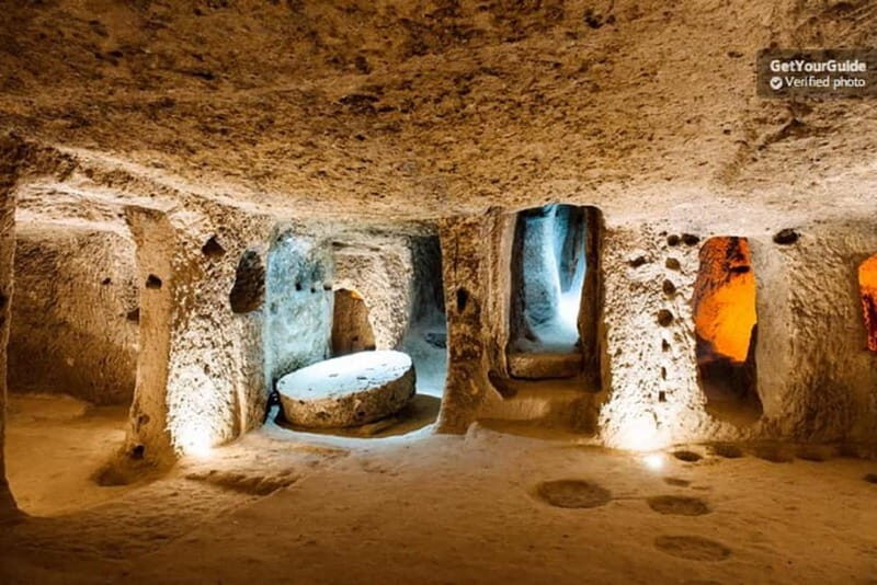 From Cappadocia: Green Tour with Hikes, Caves & Lunch - Key Points
