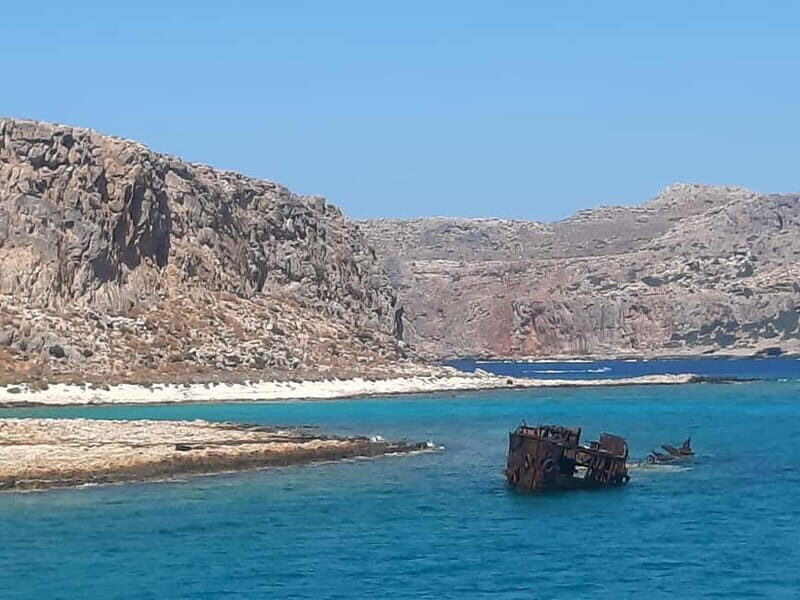 From Chania: Gramvousa Island and Balos Beach Full-Day Trip - The Stop at Gramvousa Island: A Fortress and a Viewpoint