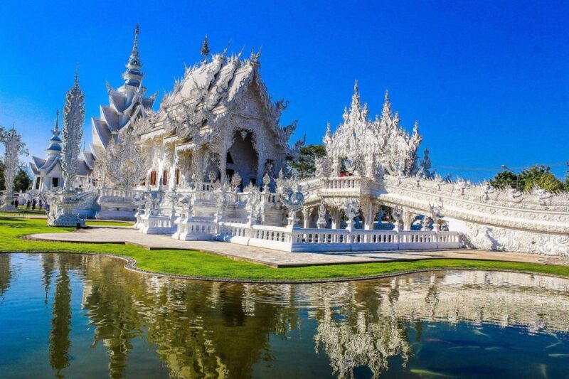 From Chiang Mai: White Temple Black House and Blue Temple - Transportation and Timing
