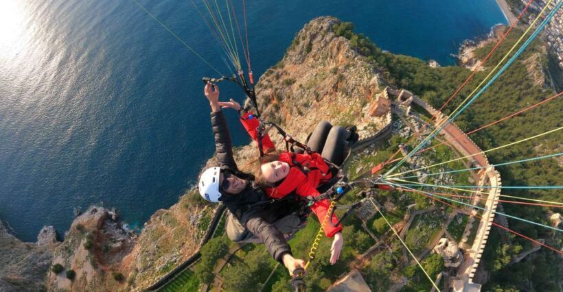 From city of Side Alanya Paragliding - Key Points