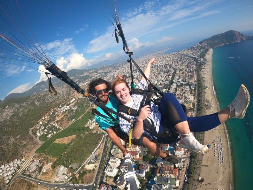 From city of Side Alanya Paragliding - The Cost and What It Gets You