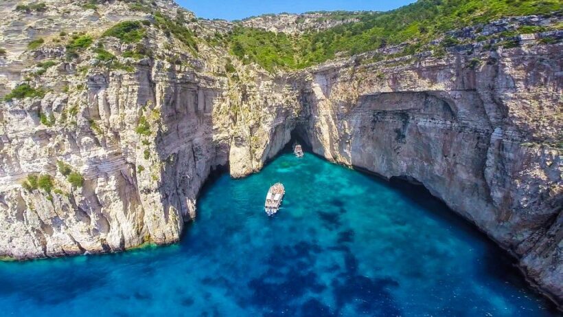 From Corfu: Day Cruise to Paxos, Antipaxos, and Blue Caves - An Authentic Greek Island Day in the Ionian Sea