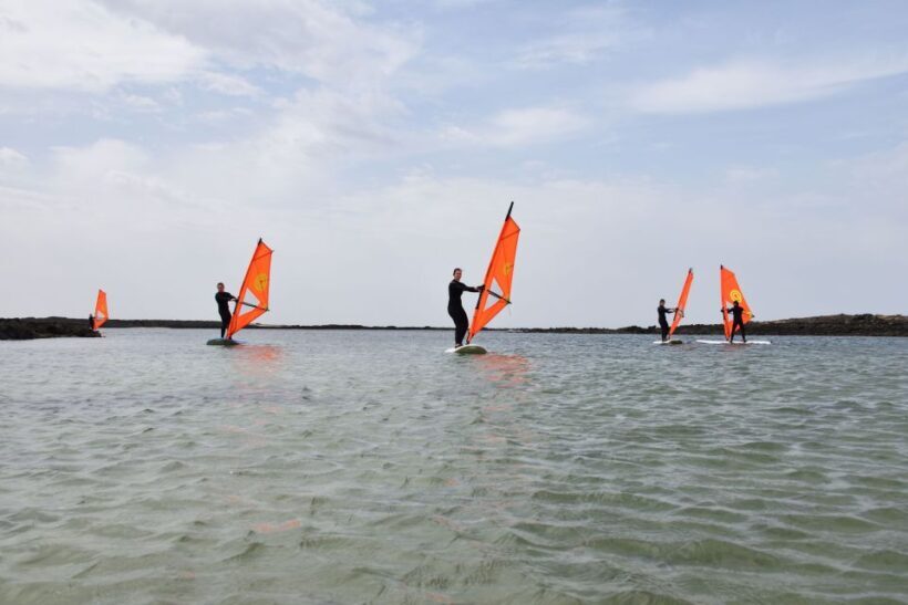 From Corralejo: Small Group Windsurfing Class in El Cotillo - An in-depth look at what to expect from this windsurfing experience