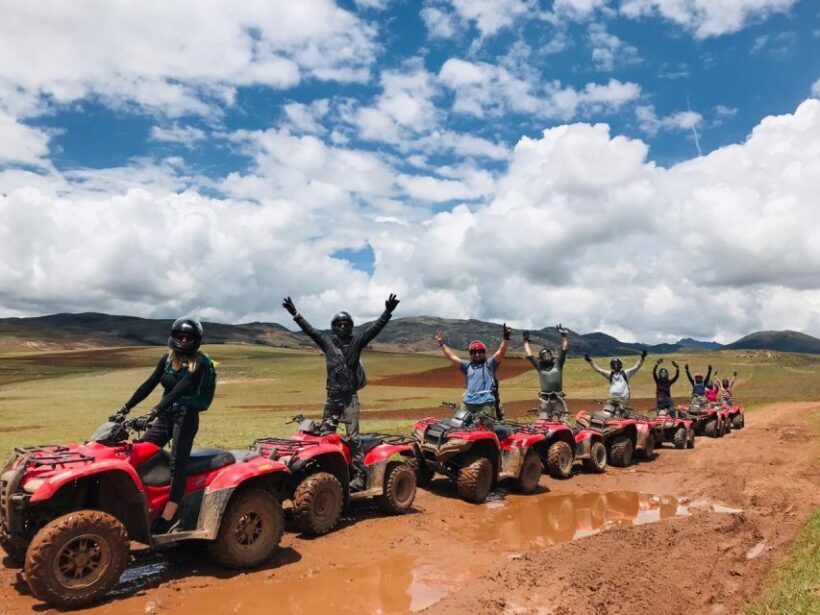 From Cusco: ATVs tour Moray and Salt Mines of Maras. - Key Points