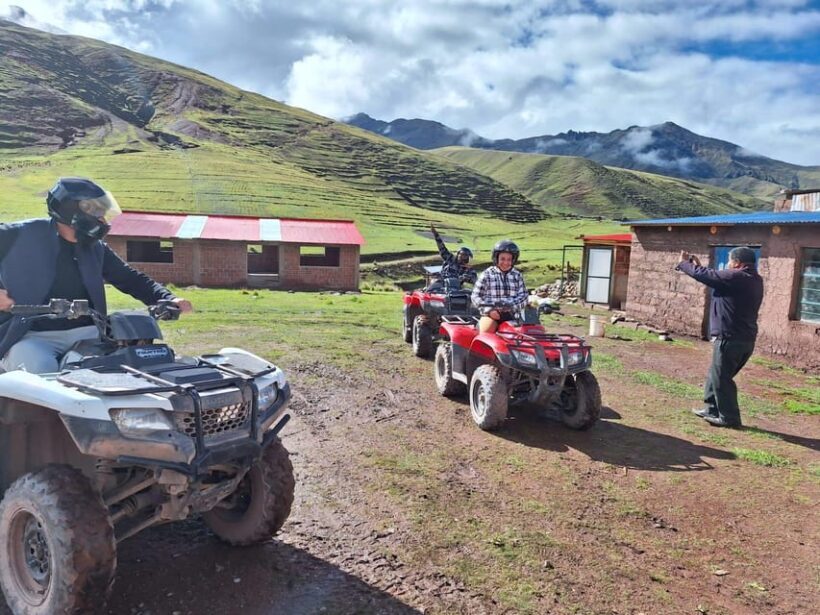From cusco: Rainbow Mountain ATV Tour with meals - A Closer Look at the Rainbow Mountain ATV Tour