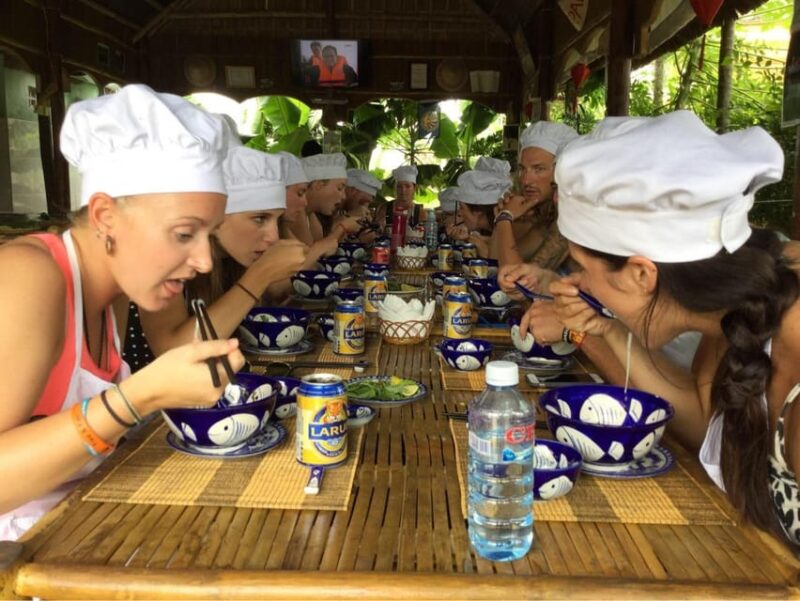 From Da Nang: Bay Mau Cooking Class, Basket Boat and market - In-Depth Breakdown of the Itinerary