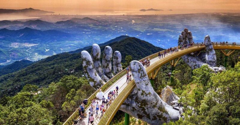 From Da Nang/Hoi An: Ba Na Hills Golden Bridge small group - Key Points