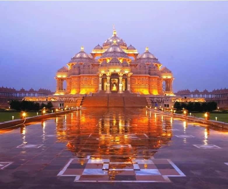 From Delhi: Akshardham Tour With Light & Water Show - Key Points