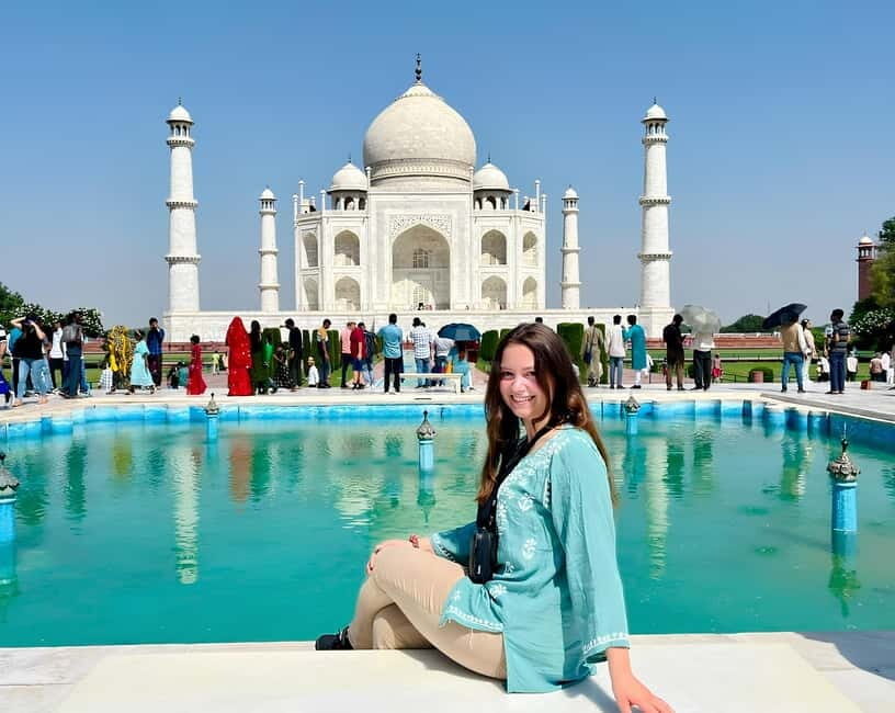 From Delhi: Private Taj Mahal Day Tour with Fast-Track Entry - Key Points