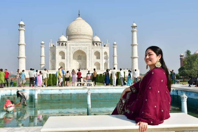 From Delhi: Taj Mahal & Agra Private Day Trip With 5* Lunch - Key Points