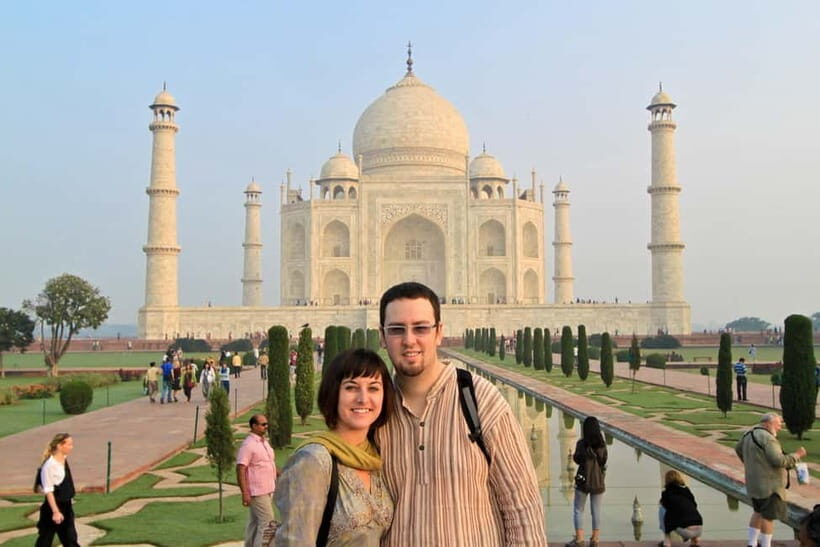 From Delhi: Taj Mahal & Elephant Rescue Centre Day Tour - Key Points