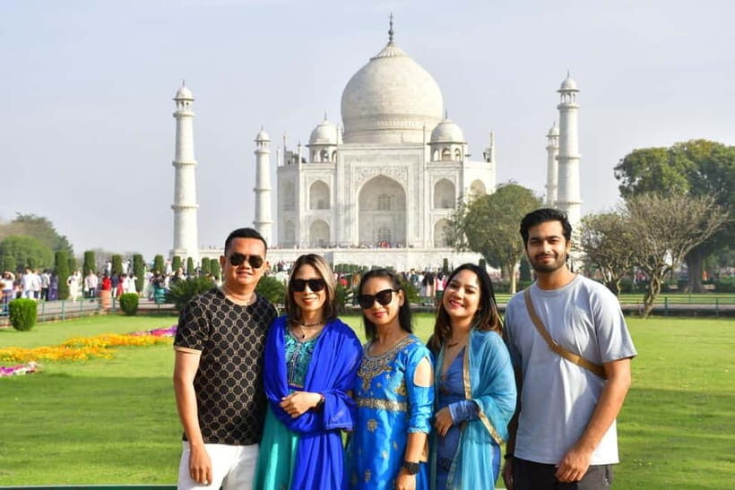 From Delhi: Taj Mahal Sunrise & Agra Tour with 5* Breakfast - Key Points