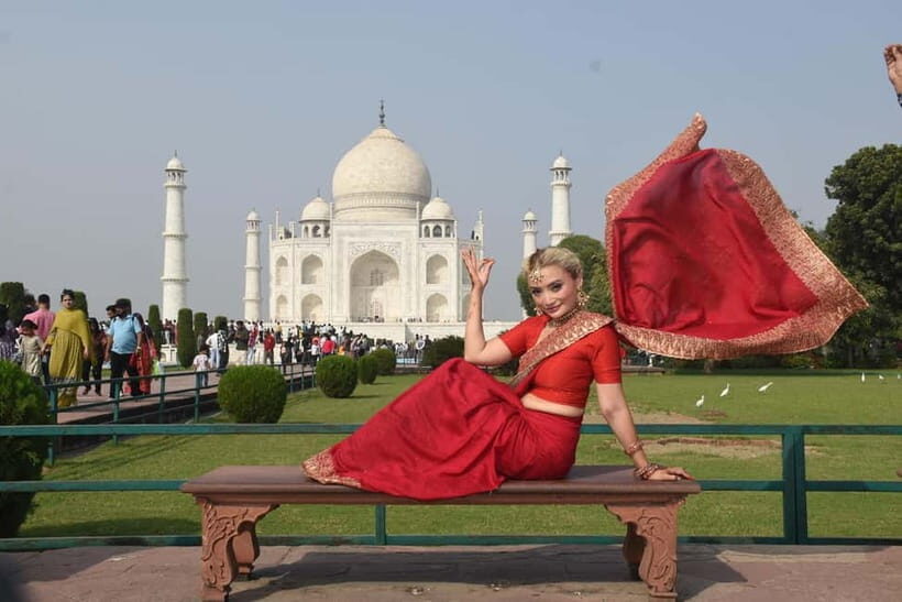 From Delhi: Taj Mahal Sunrise Tour w/ Elephant Conservation - Key Points