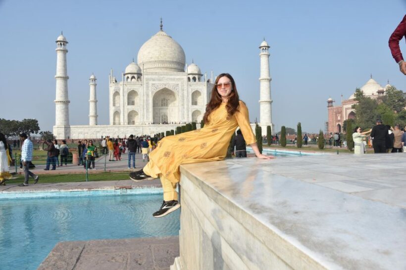 From Delhi: Taj Mahal Sunrise Tour w/ Elephant Conservation - A Well-Rounded Experience that Delivers