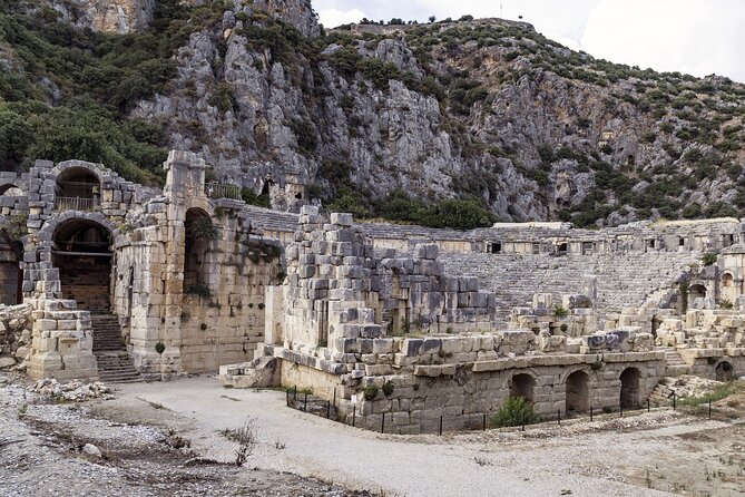 From Demre: St. Nicholas Church and Myra Tour - Second Stop: Rock Tombs and Roman Theatre
