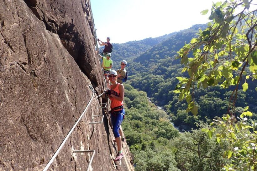 From Estepona: Vía ferrata El Caimán guided climbing tour - An Inside Look at Vía ferrata El Caimán