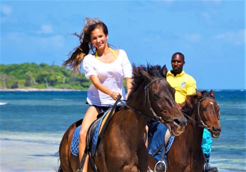 From Falmouth: Horseback Ride n Swim with Green Grotto Caves - FAQ