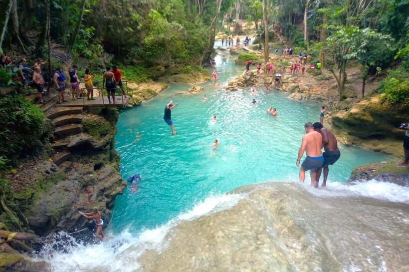 From Falmouth: Waterfalls, Blue Hole and River Tubing Tour - A Close-Up Look at the Tour Experience