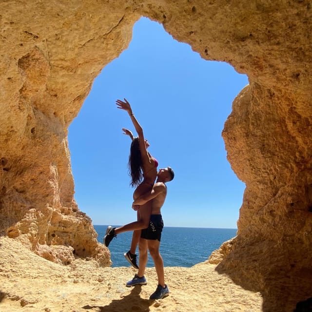 From Faro: Benagil, Algar Seco, and Marinha Adventure Tour - The Guide and Group Experience