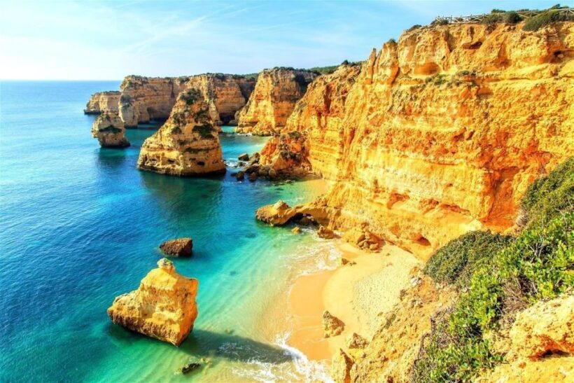 From Faro: Benagil Cave, Marinha, & Carvoeiro Full-Day Tour - In The Sum Up
