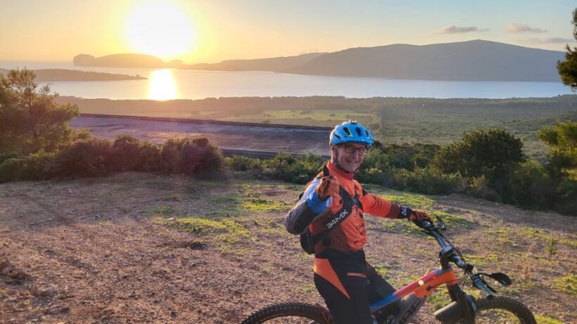 From Fertilia: Guided E-bike Tour of Alghero's Coast - The Rider Experience