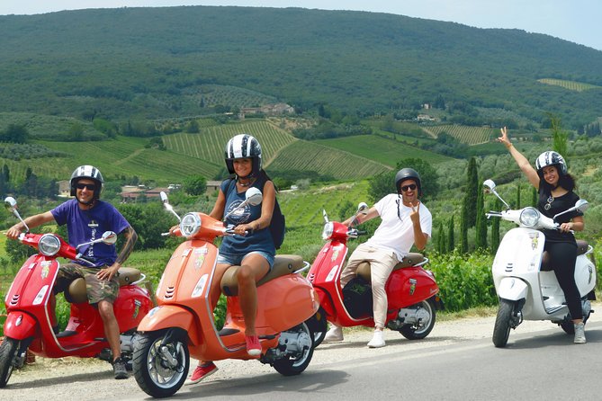 From Florence: All inclusive Tuscany Vespa tour in Chianti - Wine Tasting and Lunch at a Chianti Winery