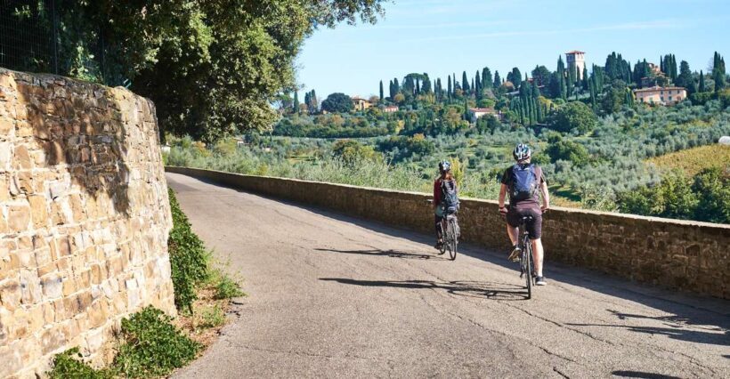 From Florence: Tuscan Hills Biking with Farm Tour and Lunch - Key Points