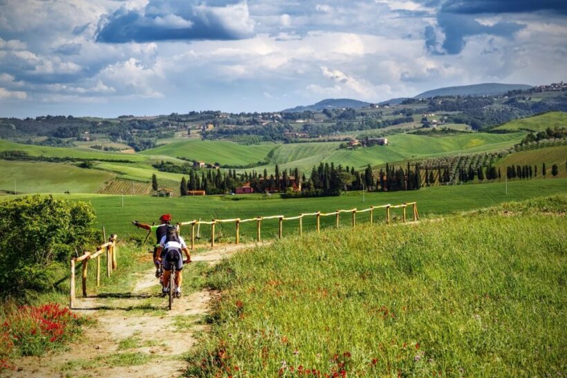 From Florence: Tuscany by E-Bike with Lunch and Wine Tasting - Key Points