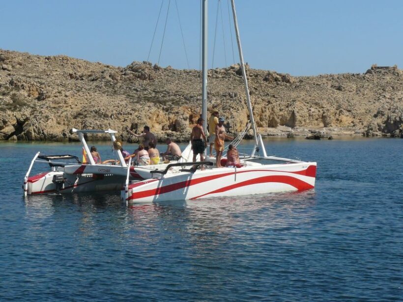 From Fornells: Half-Day Menorca Catamaran Trip w/ Snorkeling - The Key Role of the Guides