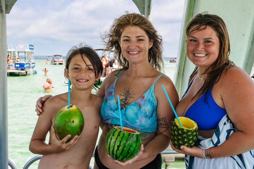From Fort Walton Beach: Crab Island Excursion - What’s Included and What’s Not
