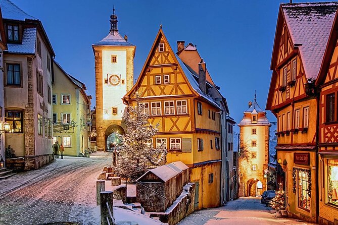 from Frankfurt: historic treasure Rothenburg, private 1 day Tour - Discover Rothenburg with a Private Day Tour from Frankfurt