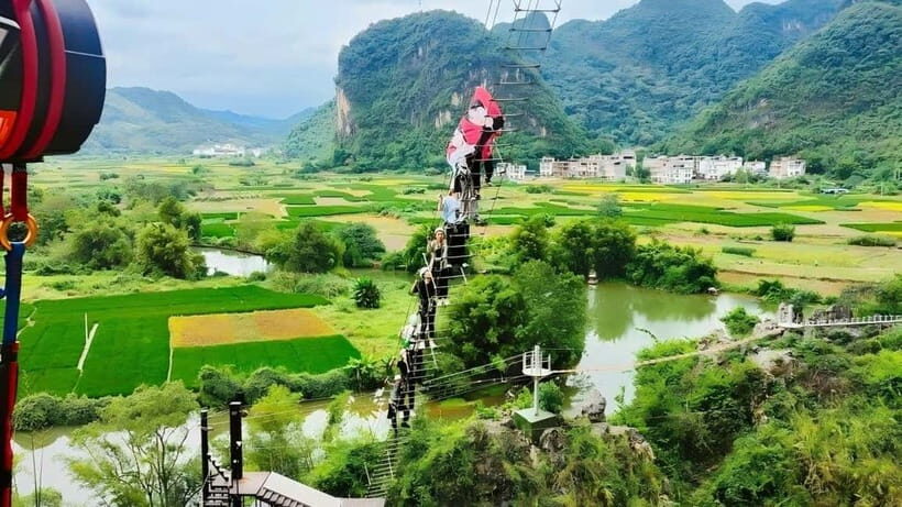 From Guilin: Yangshuo Rock-climbing & River-tracing Tour - The Itinerary in Detail